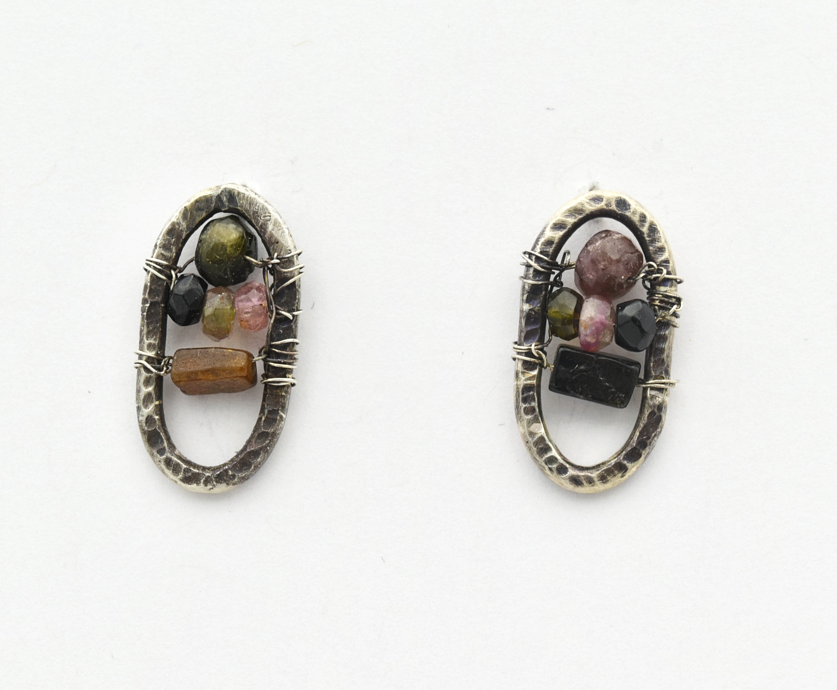 Tourmaline Oval Earrings – Alberta Craft Council