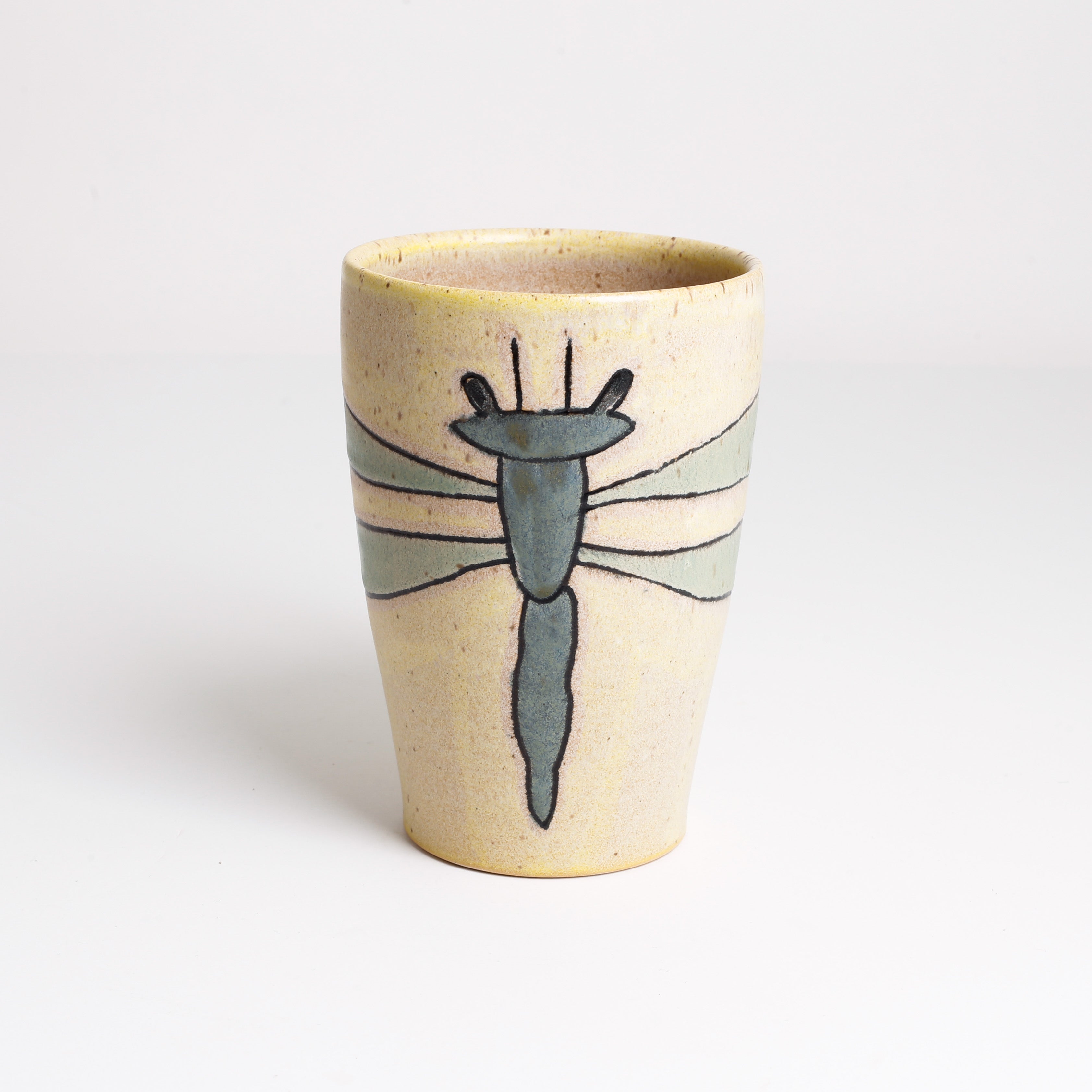 Mug, Tall, Dragonfly – Alberta Craft Council