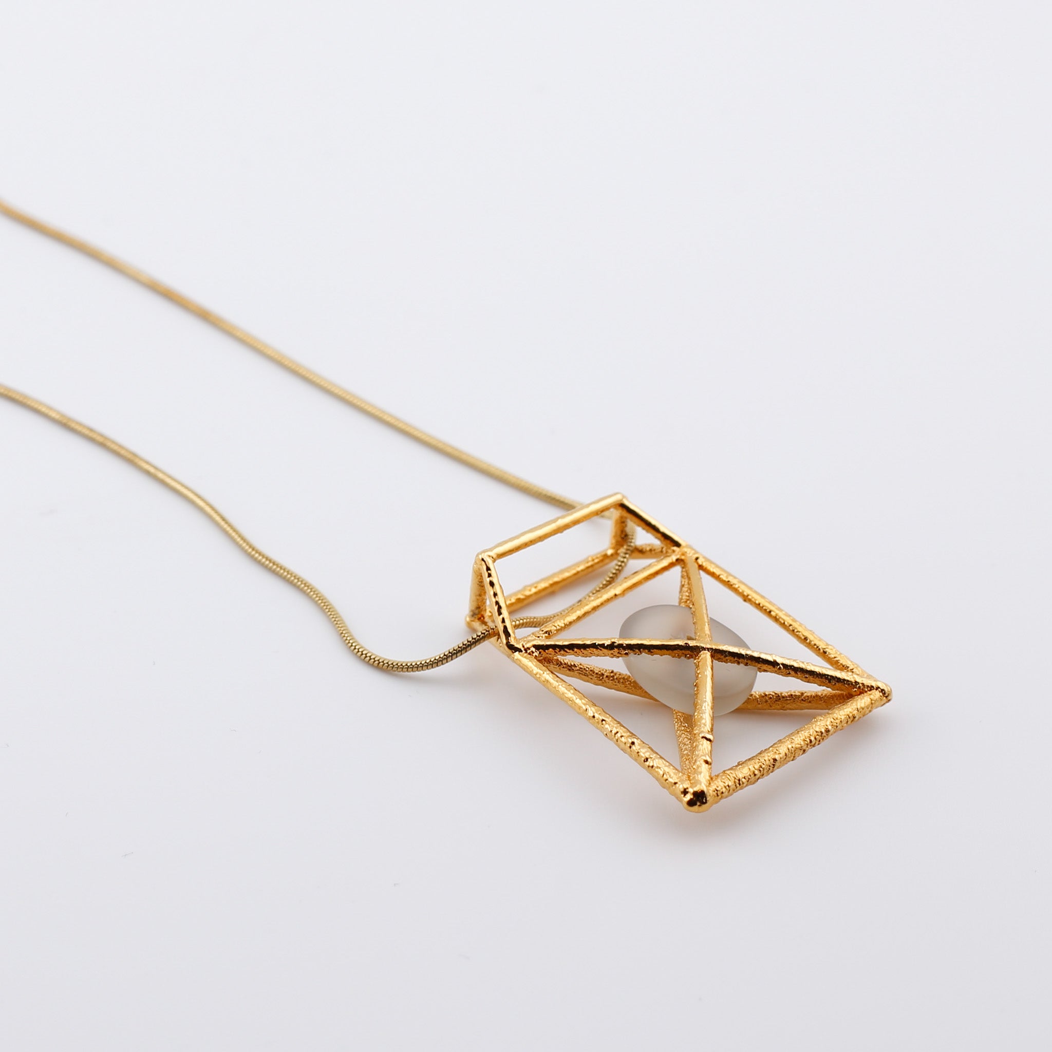 Pendant, Cage Series, C683 – Alberta Craft Council