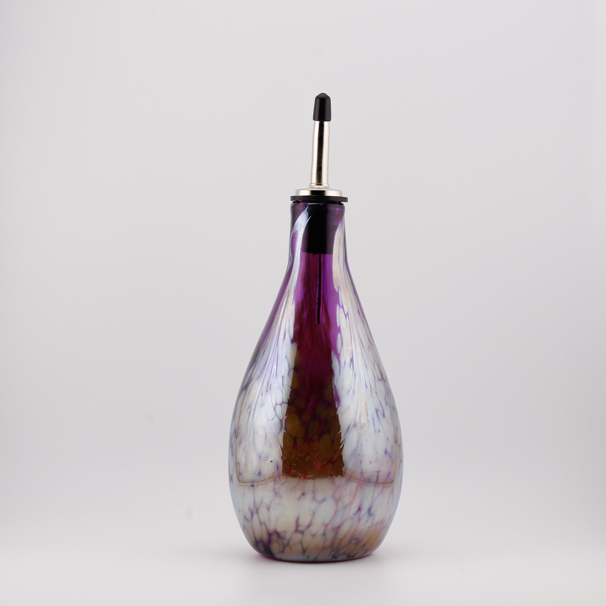 Olive Oil Dispenser, Purple & Gold – Alberta Craft Council